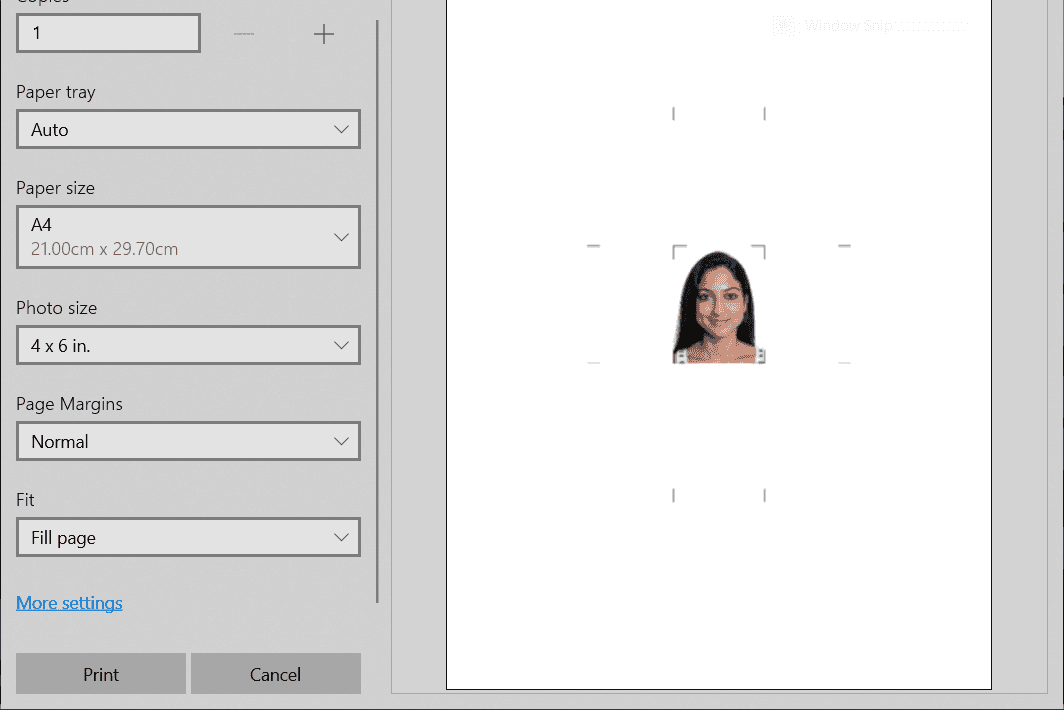 Print Passport Photos at Correct Size | Passport Photo Lab